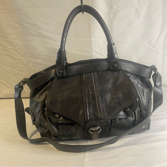 Francesco Biasia | Bags | Francesco Biasia Black Vintage Leather ...